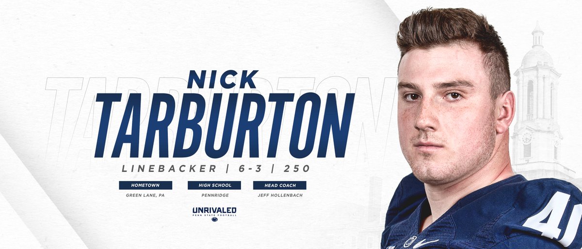 2018 4* LB Nick Tarburton signs with Penn State : r/CFB