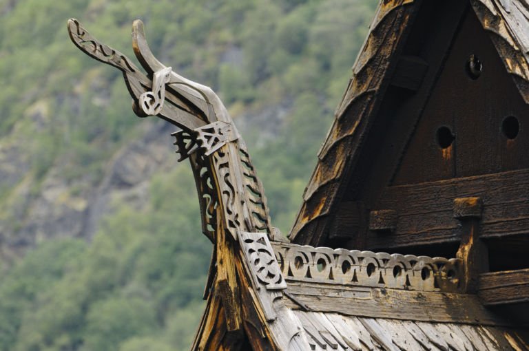Borgund Stave Church Interior