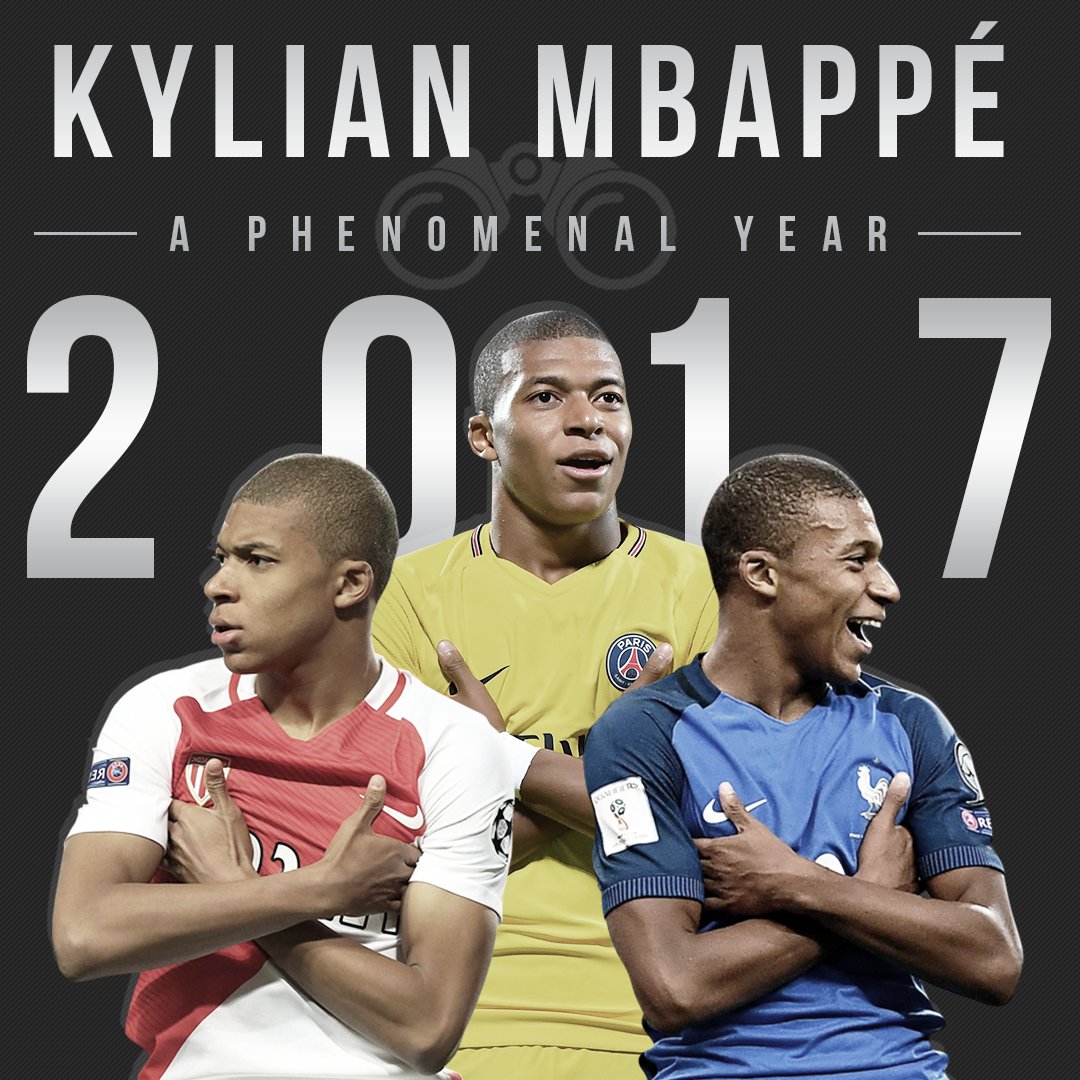 Scouted Football on Twitter: "2017. The year the world learned Kylian Mbappé's name ...