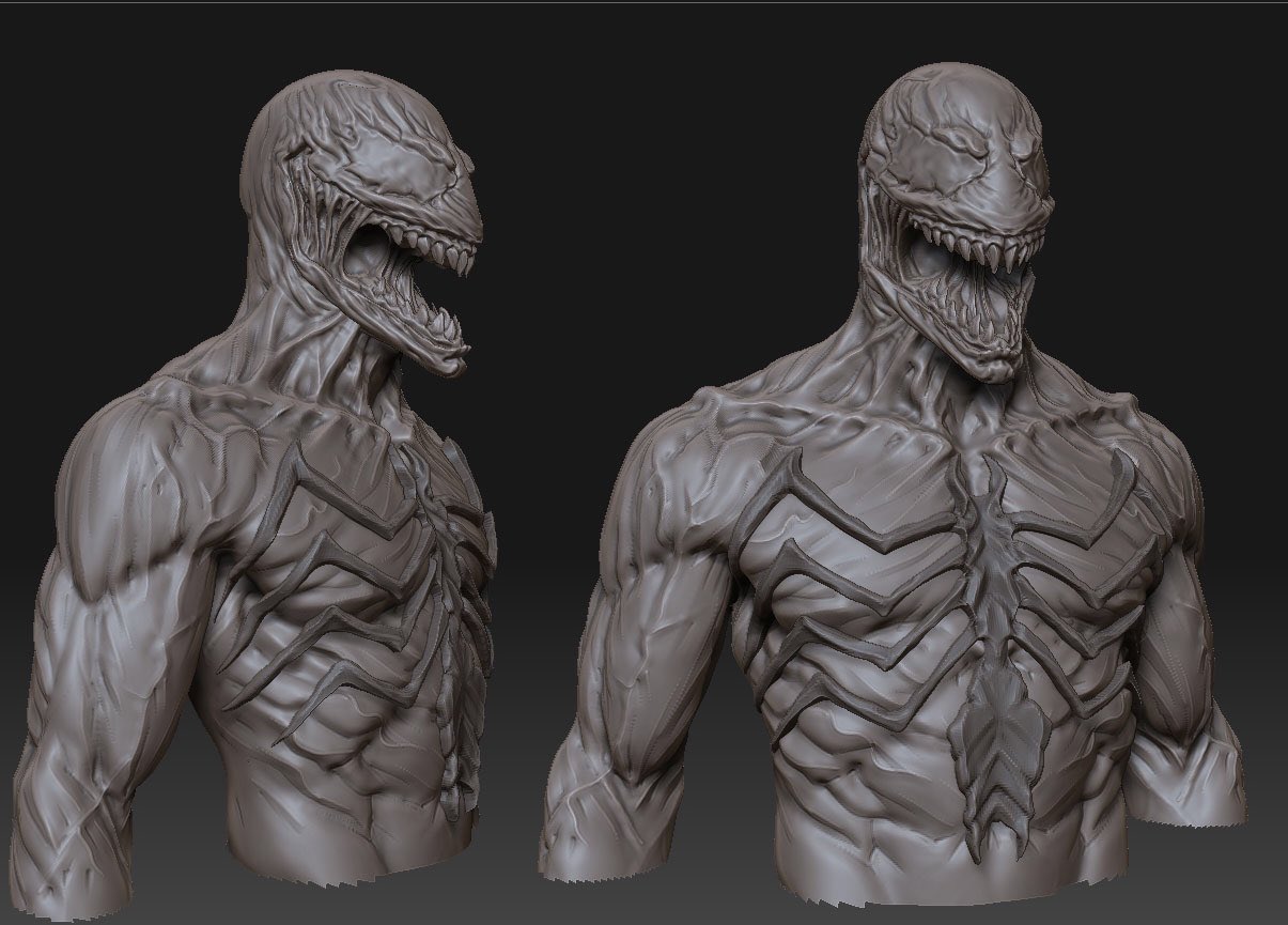 Venom Concept Art Movie