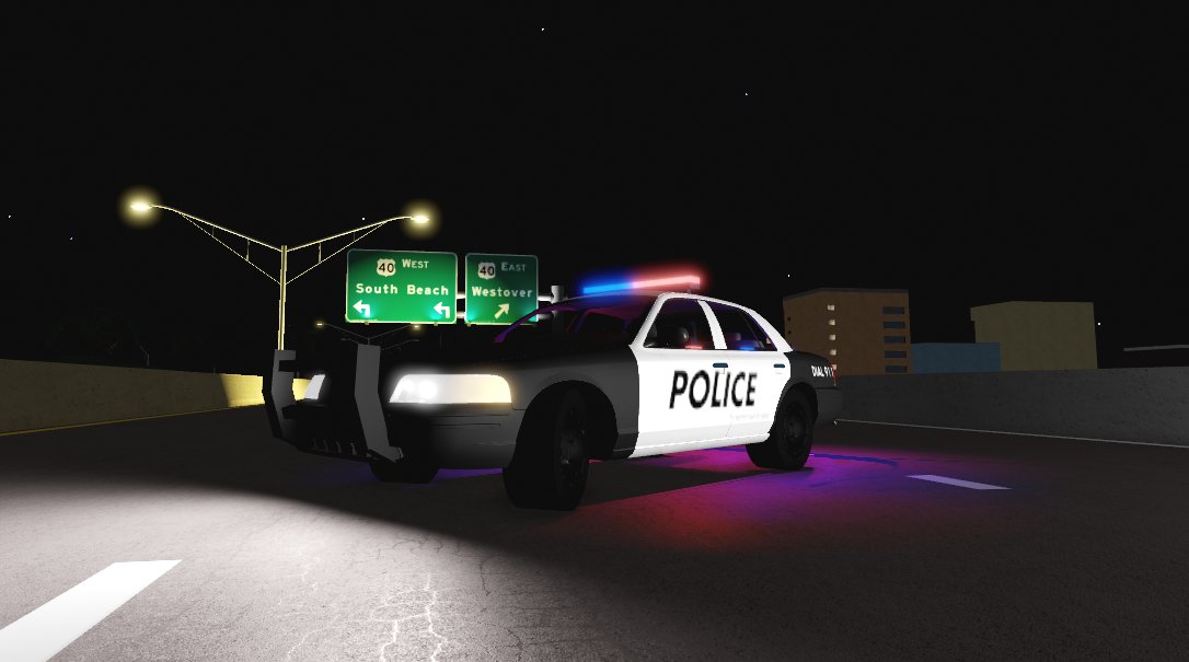 Roblox Police Car Template