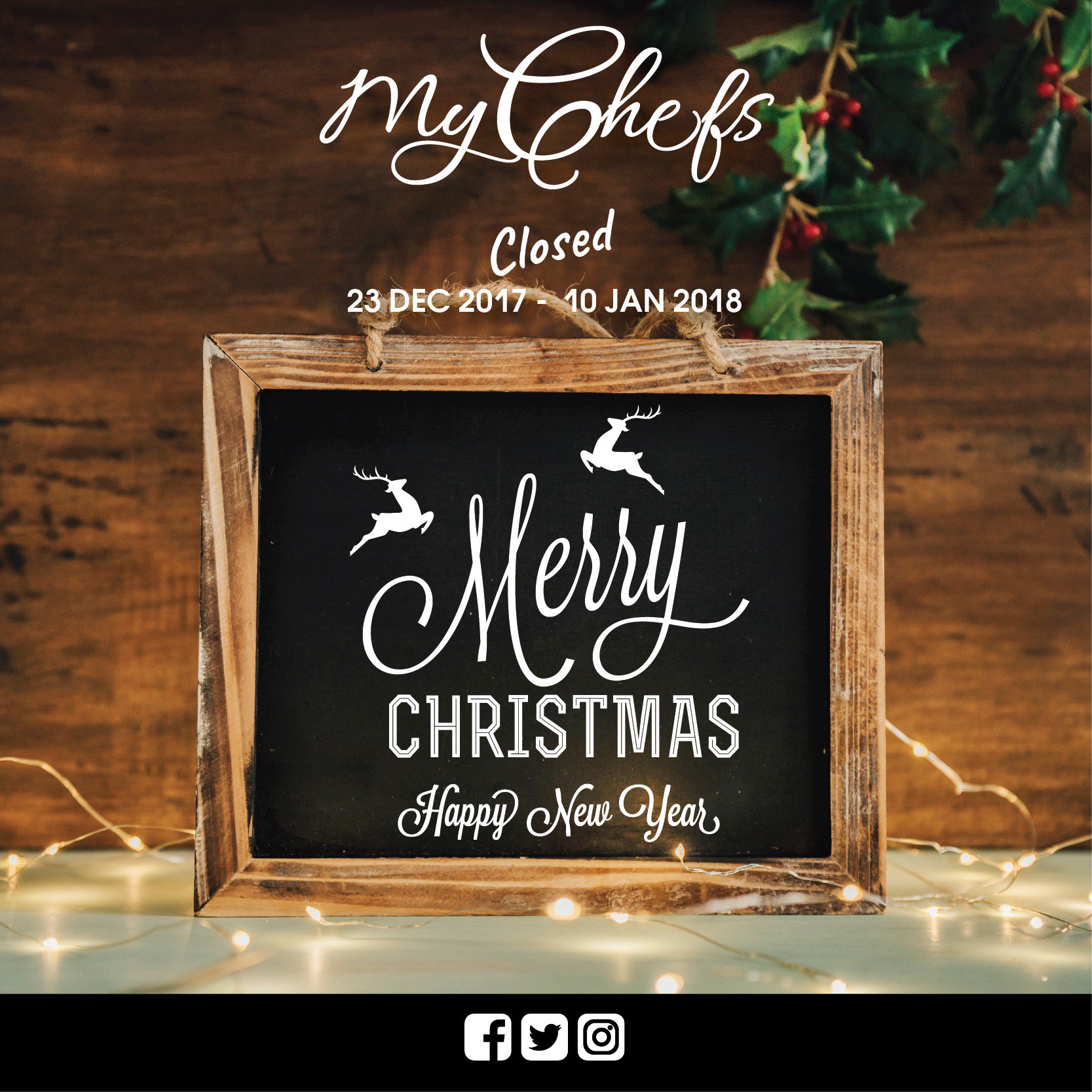 MyChefs on Twitter: "Thank you for supporting #MyChefs during 2017. May The New Year Bring Joy ...