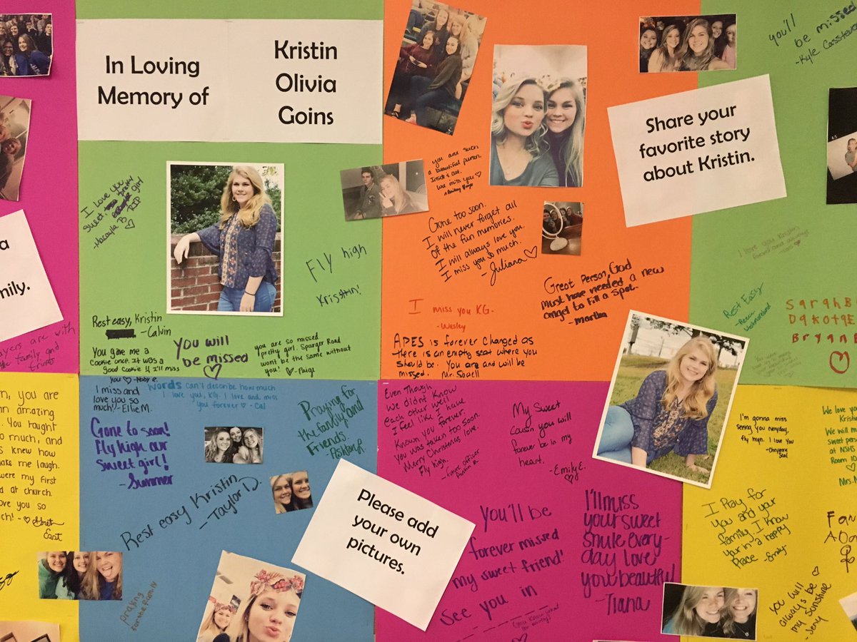 Classmates Remember North Surry High Teen Kristin Goins Who Died in Car ...