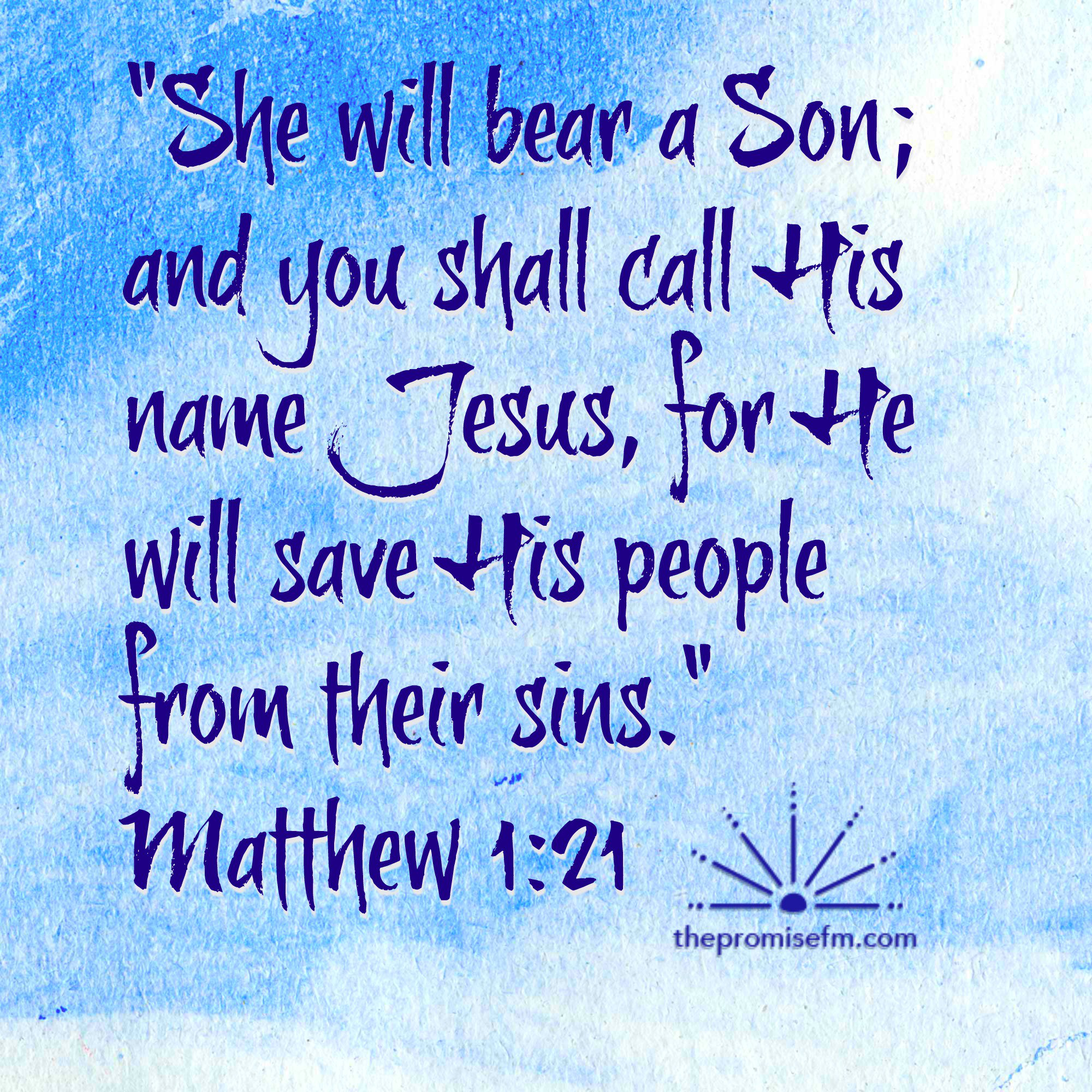Will You Call His Name Jesus
