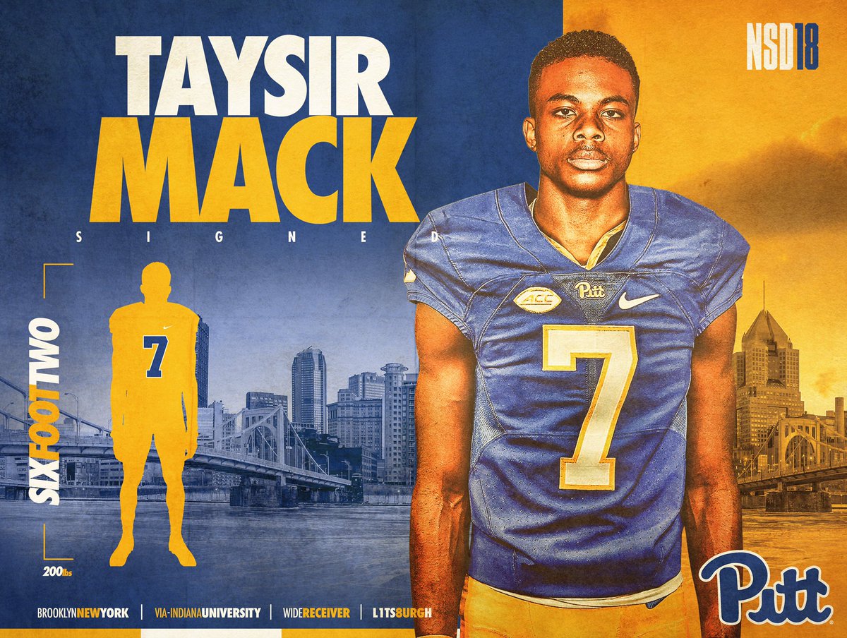 Indiana WR Taysir Mack will transfer to Pittsburgh : r/CFB