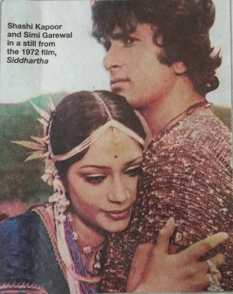 Simi Garewal And Shashi Kapoor