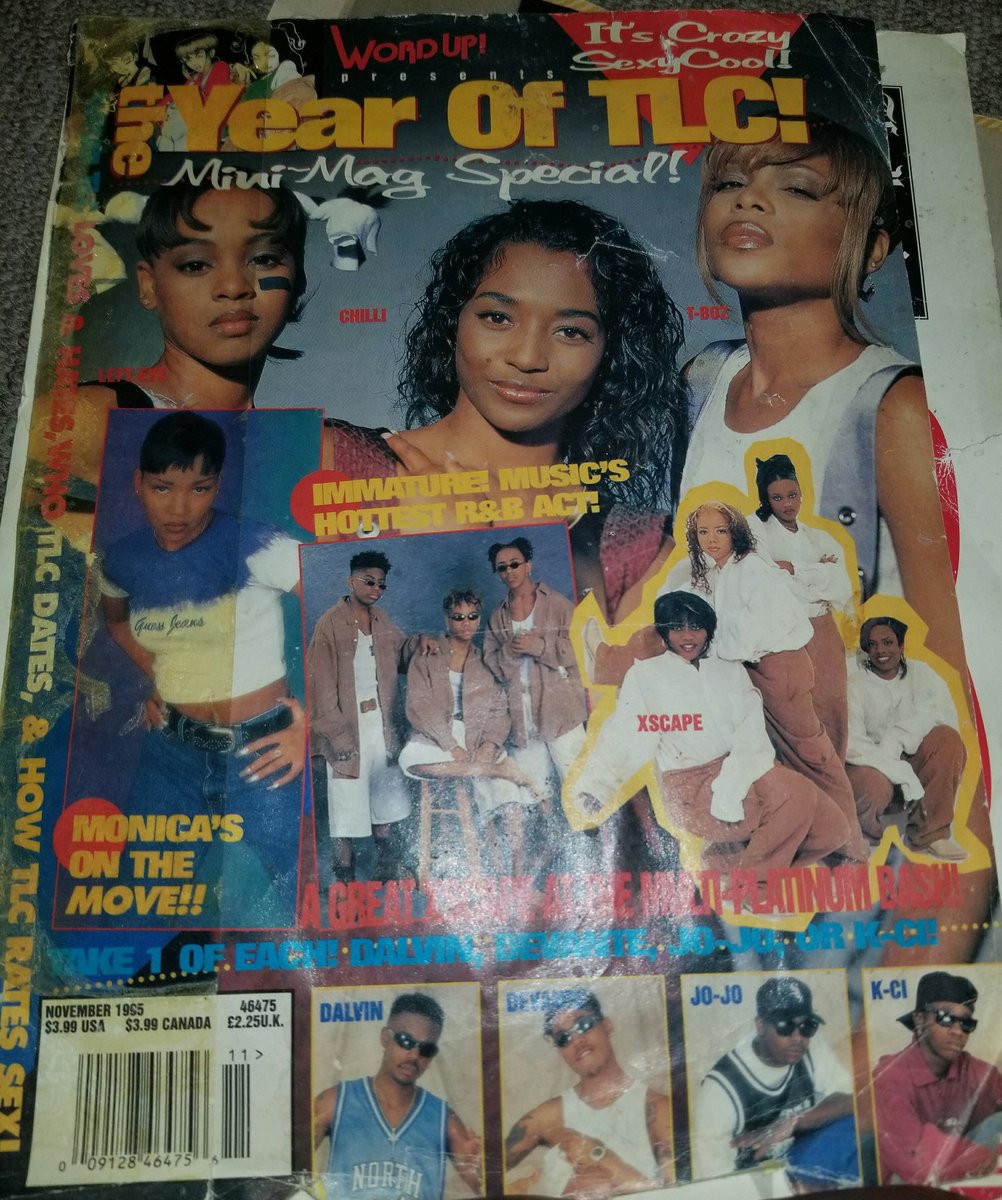 Word Up Magazine 1995 Cover Spreads