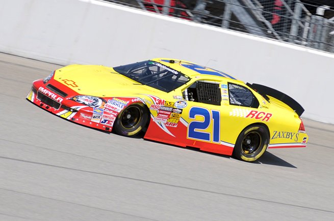 Morgan Shepherd NNS #21 at Chicagoland 2010. : r/NASCAR