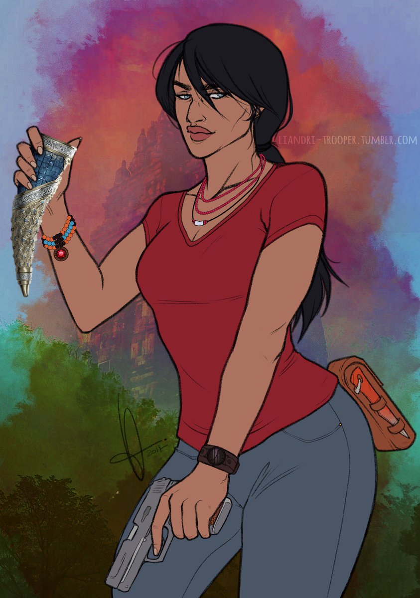 Uncharted Chloe Fan Art