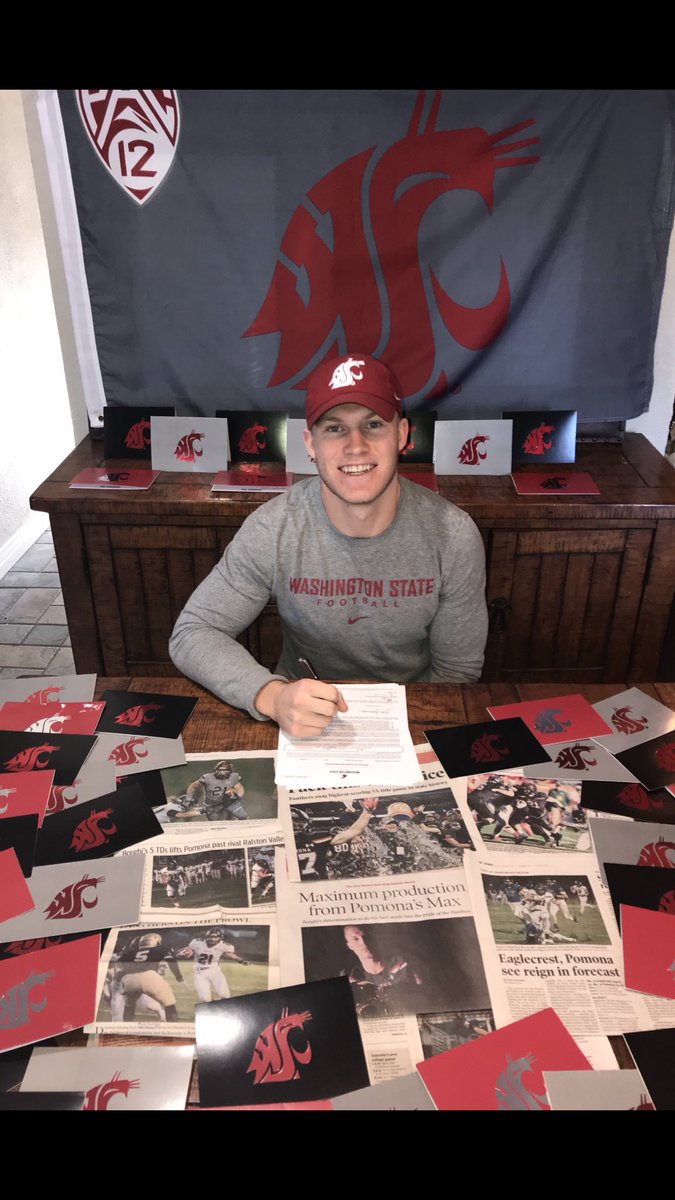 2018 3* RB Max Borghi signs with WSU : r/CFB