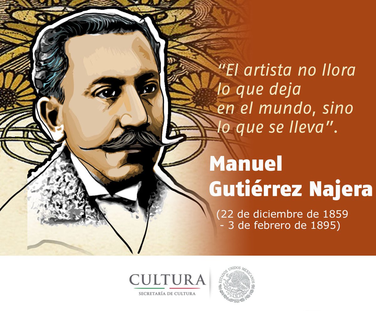 📖 ¿sabías que el poeta manuel gutiérrez najera también fue cirujano ...