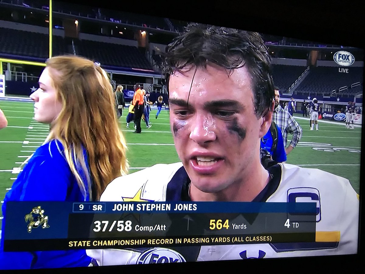Jerry Jones’ Grandson Throws For 564 Yards, Wins 2nd Straight Texas ...