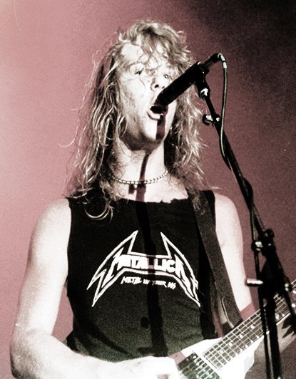 James Hetfield 1982