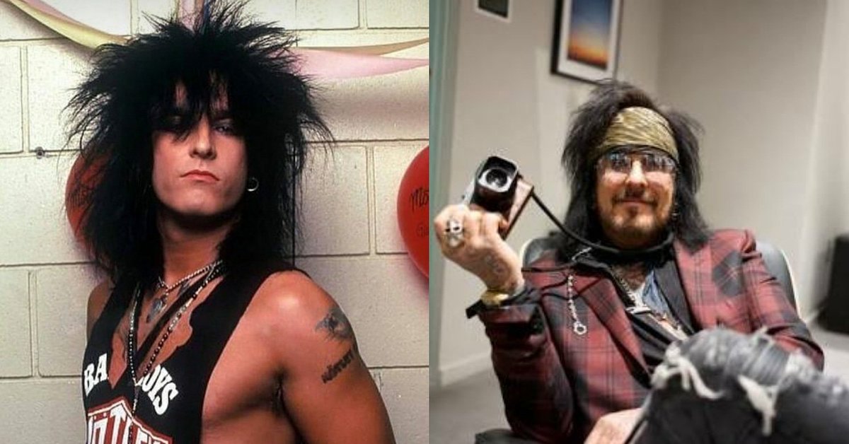 Nikki Sixx Then And Now