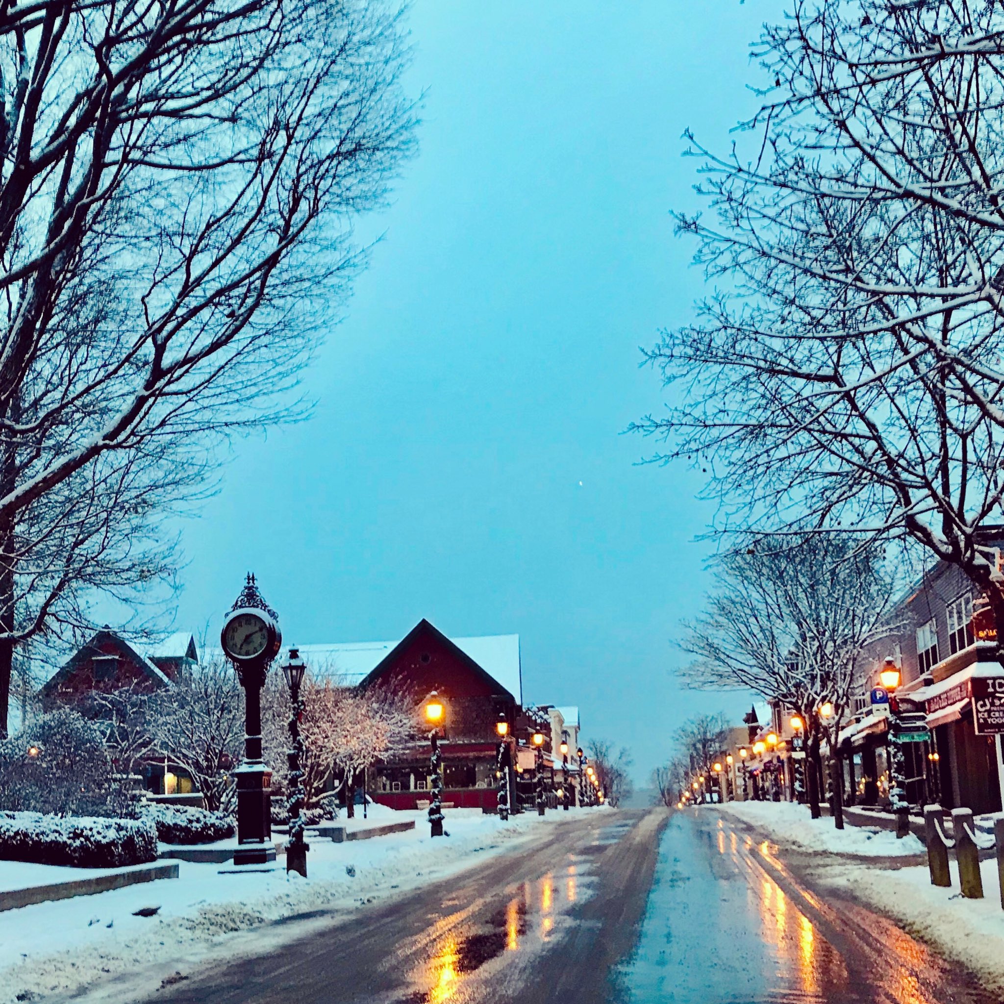 Bar Harbor Maine In Winter