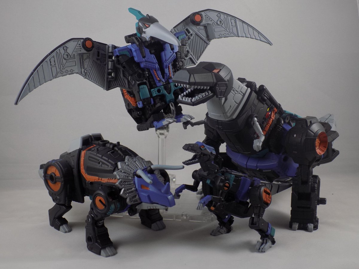 Minor/Repaint: - POTP: Shattered Glass Grimlock/Volcanicus | TFW2005 ...