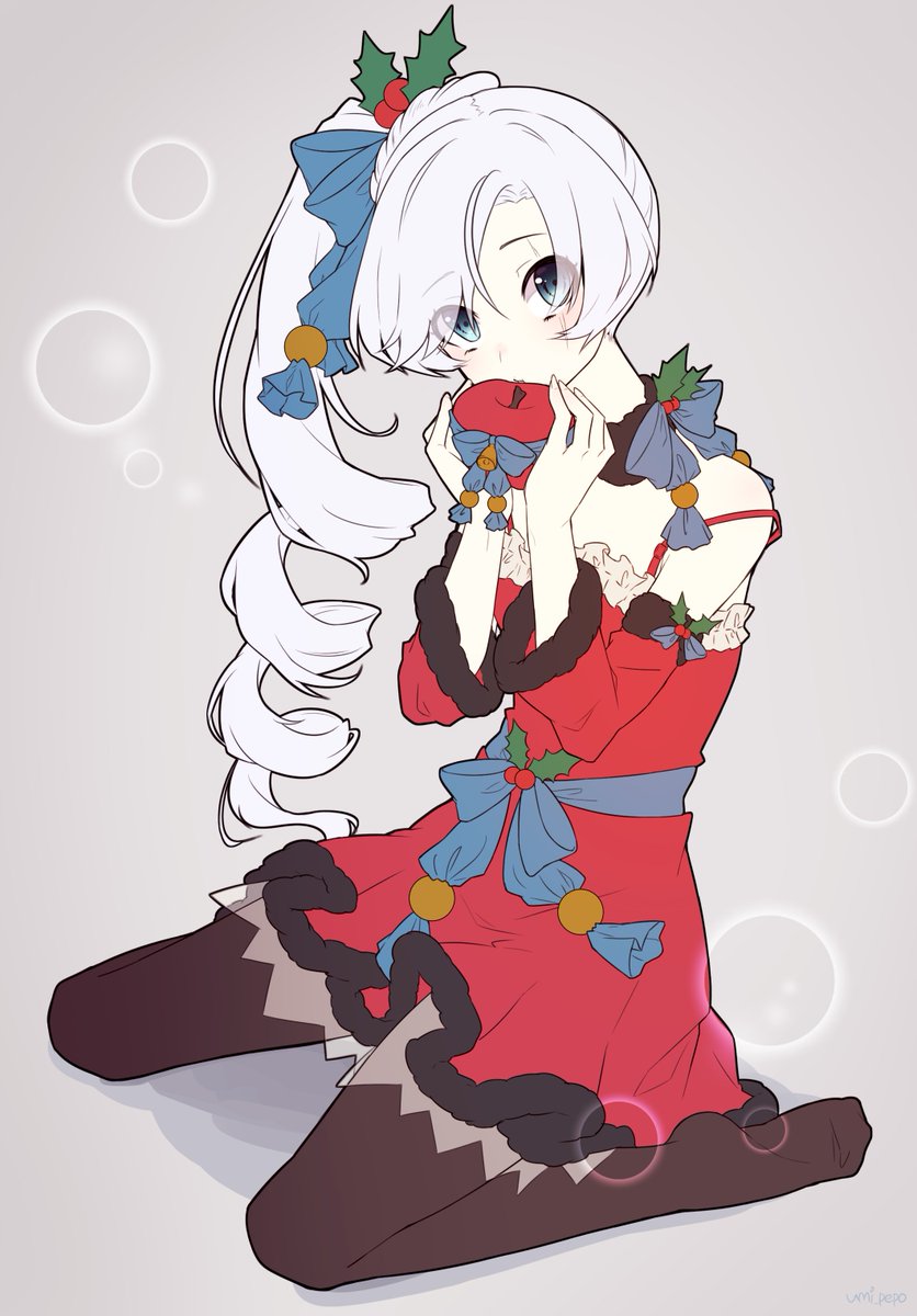 「santa weiss #RWBY 」|海野ぺぽ🌸のイラスト