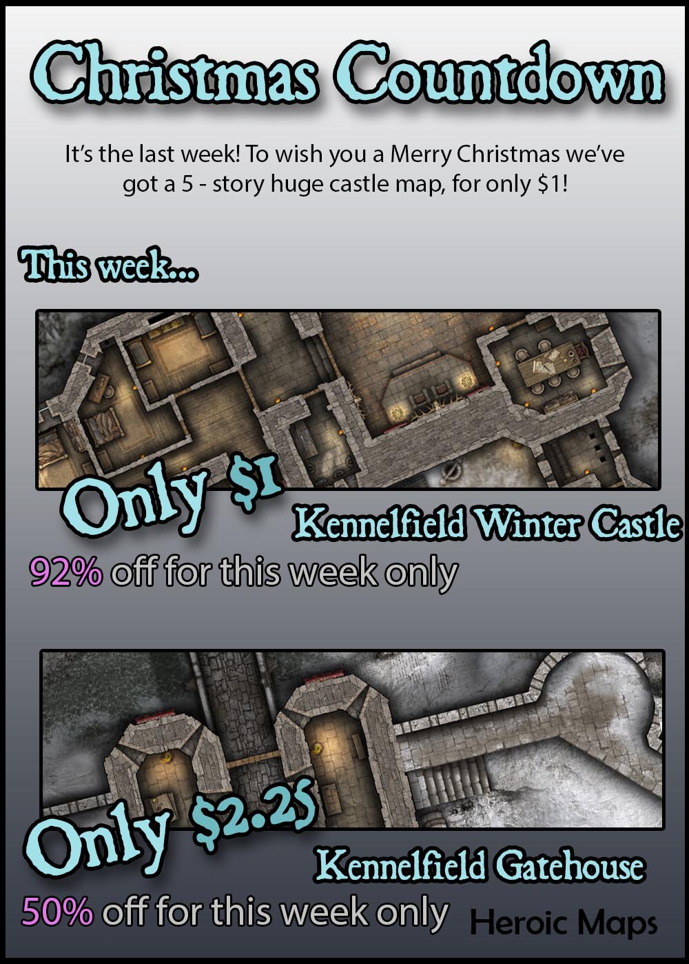 Heroic Maps on Twitter: "It's the last week of our Christmas Countdown ...