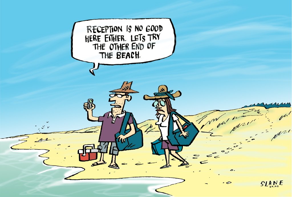 Funny Summer Cartoon