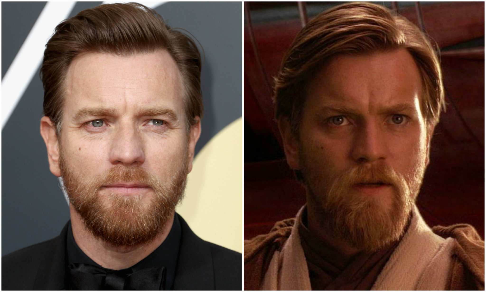 Ewan Mcgregor Obi Wan Beard