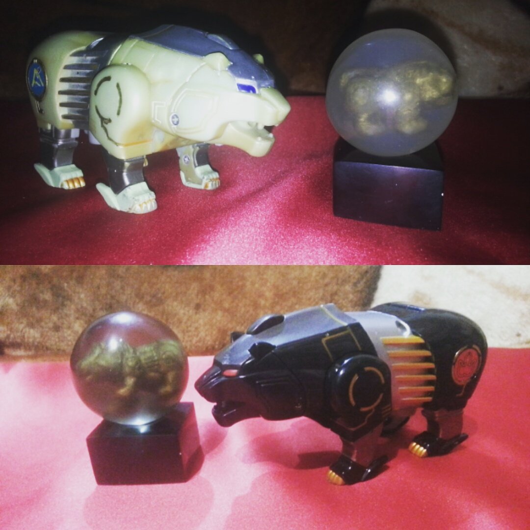 Power Rangers Wild Force Bear Zords