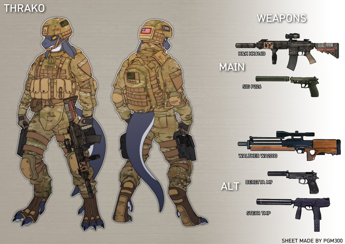 Dinosaur soldier art - kingdigi