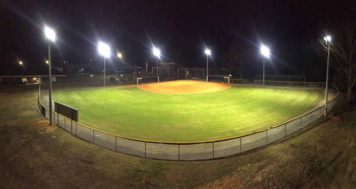 Softball Field Pictures At Night