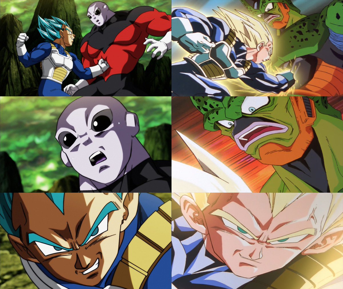 Super Vegeta Vs Perfect Cell