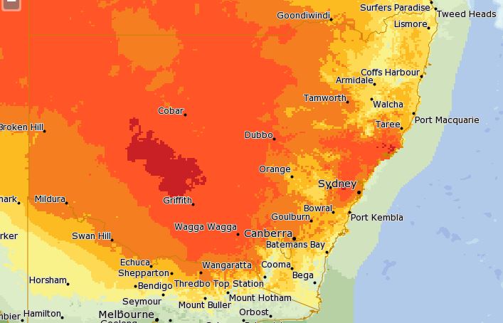 UPDATE: Sydney hits its highest temperature recorded since 1939 with ...