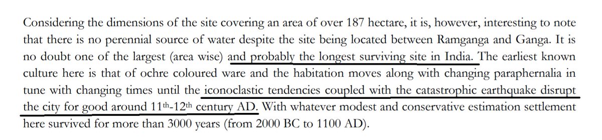 Ahichhatra(Bareilly) was mentioned in Mahabharata as capital of ...