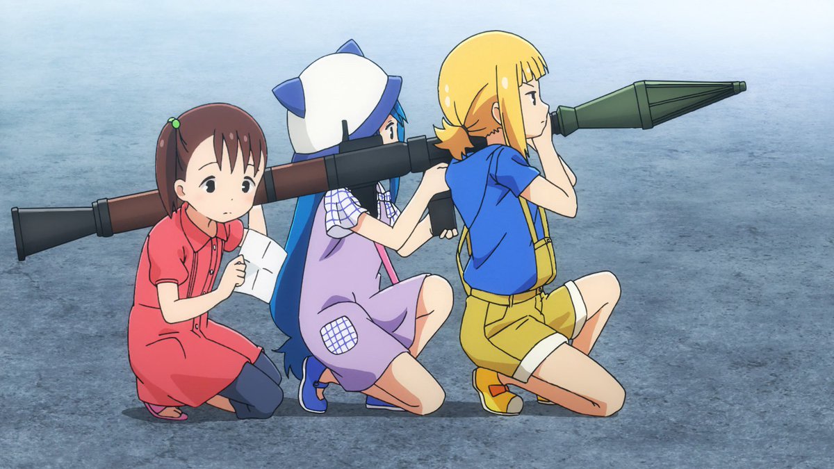 Anime Kids Playing