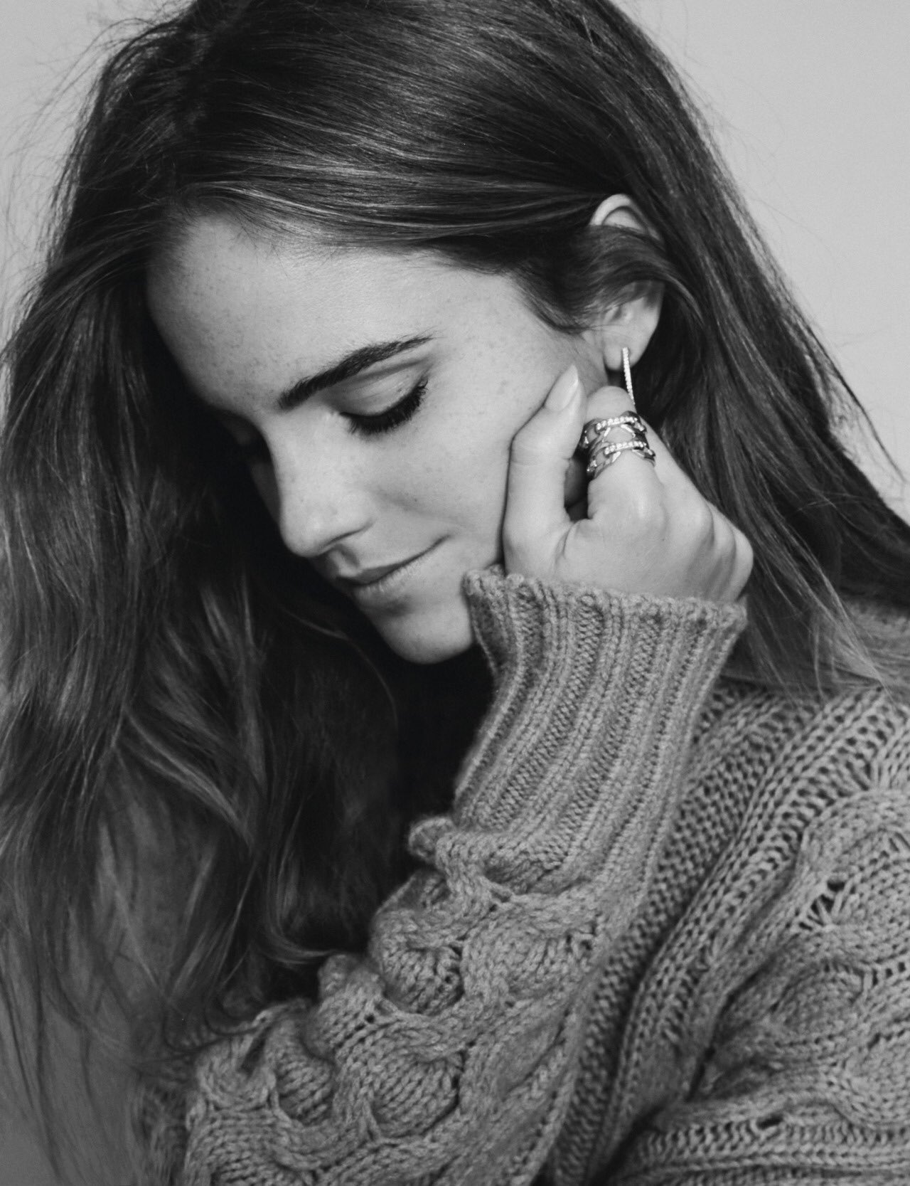 Emma Watson Black And White Tumblr