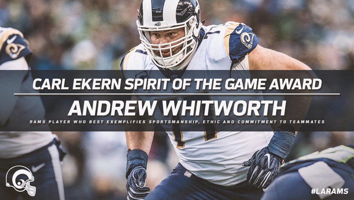 Congratulations to for being named the 2017 Carl Ekern Spirit of the ...