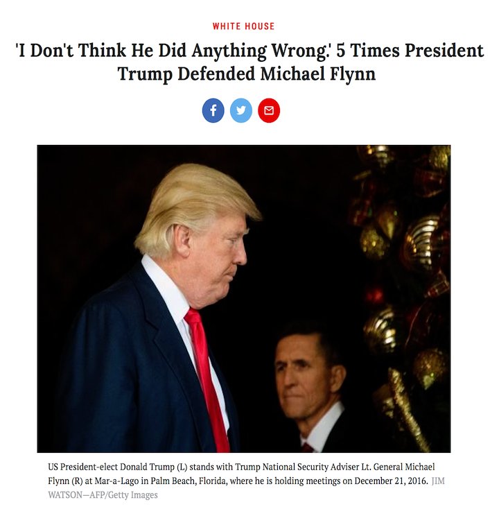 his brother tweeted: Michael Flynn had "taken the biggest fall" ...less ...