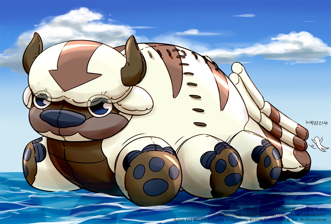 Flying Bison Drawing