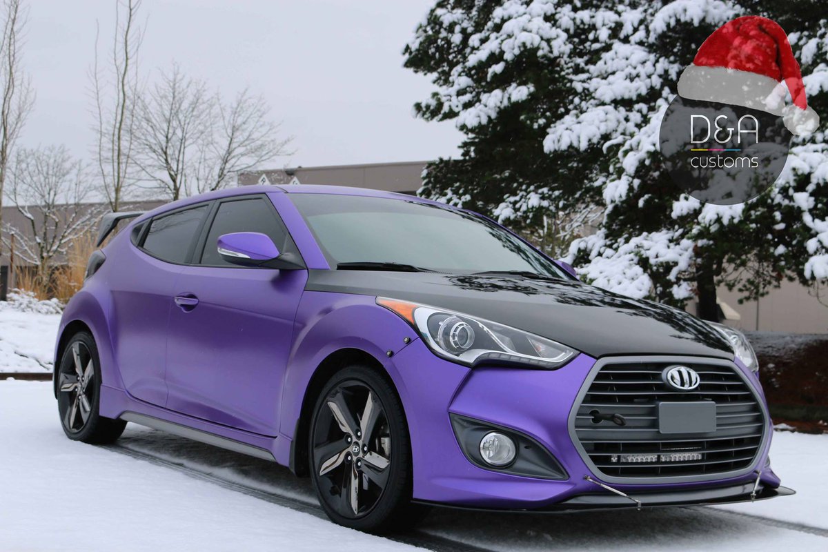 Hyundai Veloster Purple