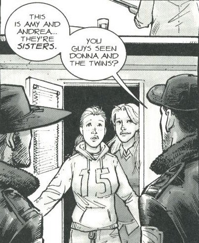 The Walking Dead Comic Rick And Andrea