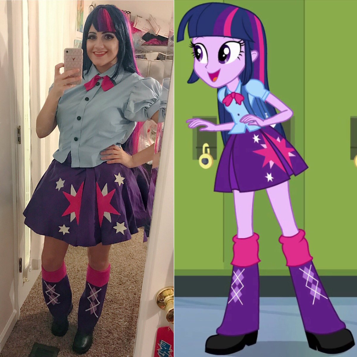 Human Twilight Sparkle Cosplay