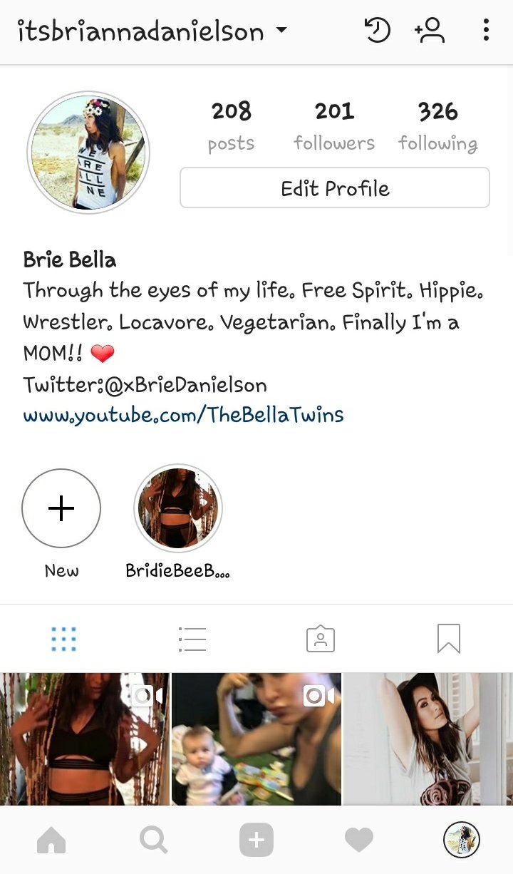Brie Bella Instagram
