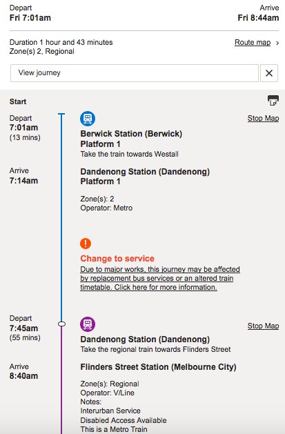 804 bus timetable dandenong