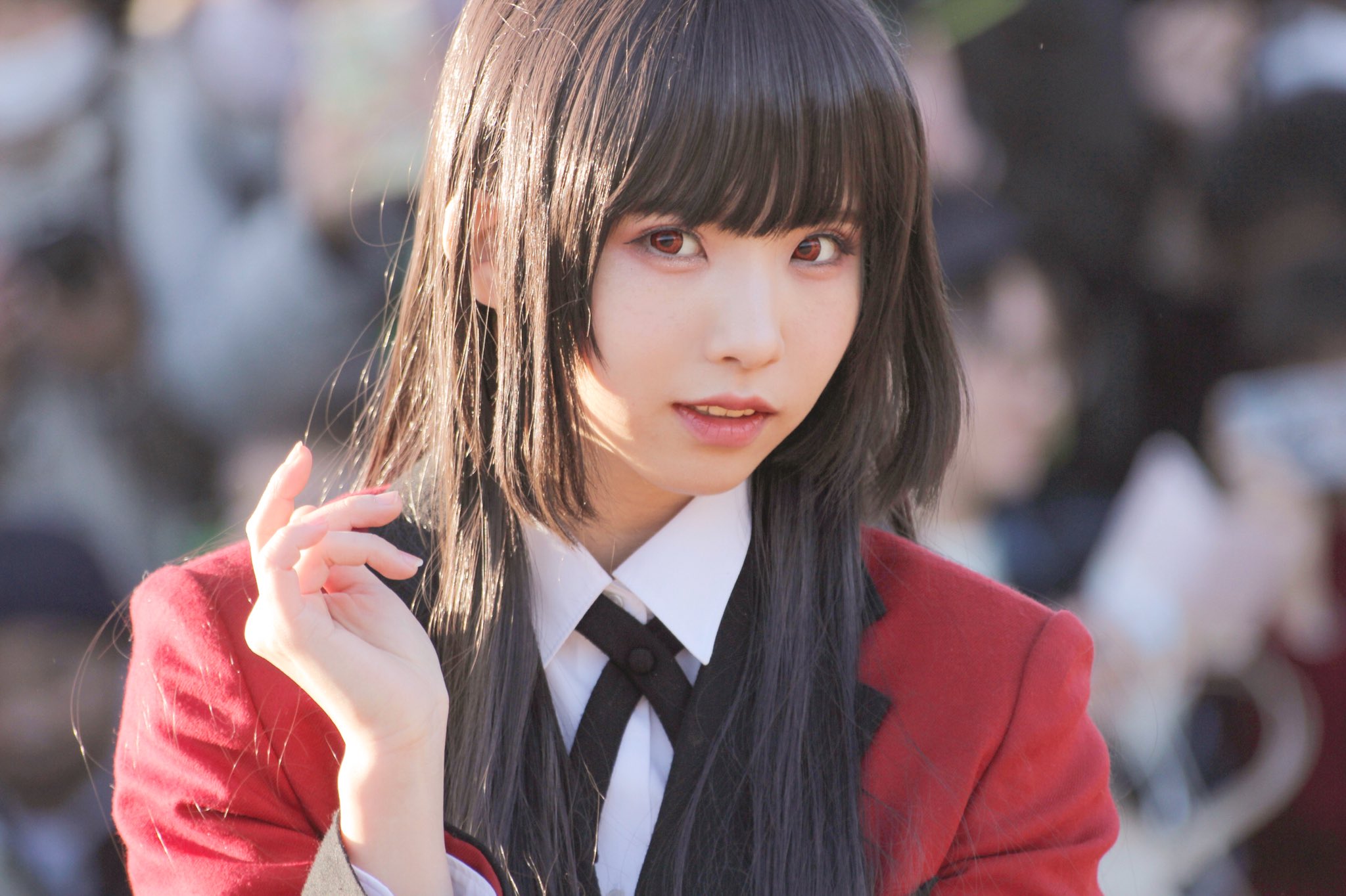 ️六糖 ️ on Twitter: "C93 2日目 えなこりん(@enako_cos ) 賭ケグルイ 蛇喰夢子 #C93 #C93コスプレ #コスプレ #えなこりん ドアップばっかですみませ ...