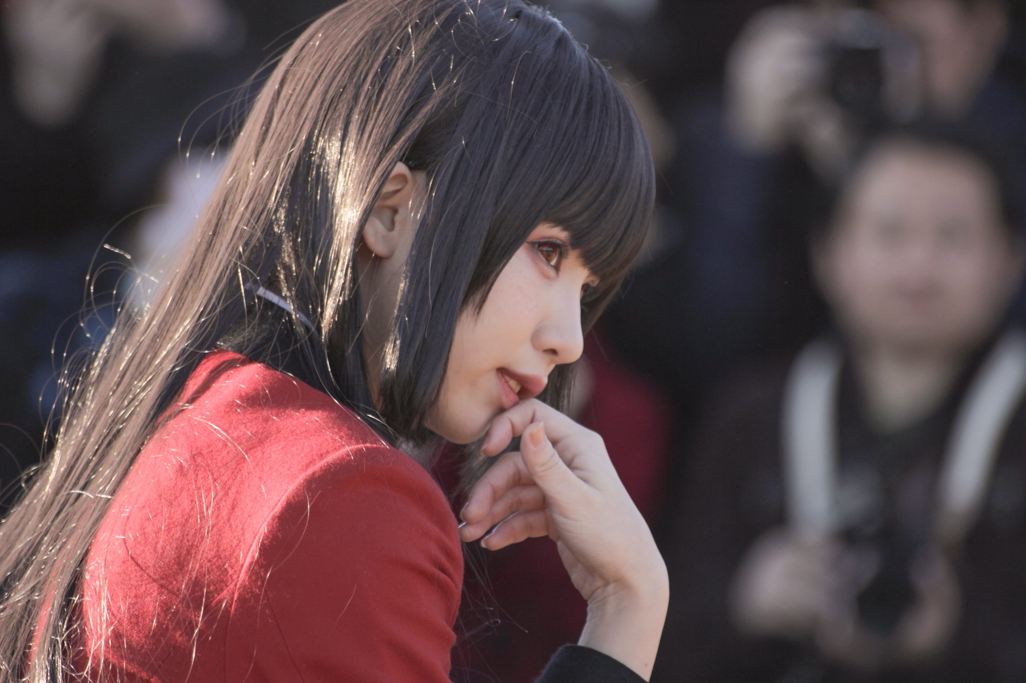 ️六糖 ️ on Twitter: "C93 2日目 えなこりん(@enako_cos ) 賭ケグルイ 蛇喰夢子 #C93 #C93コスプレ #コスプレ #えなこりん ドアップばっかですみませ ...