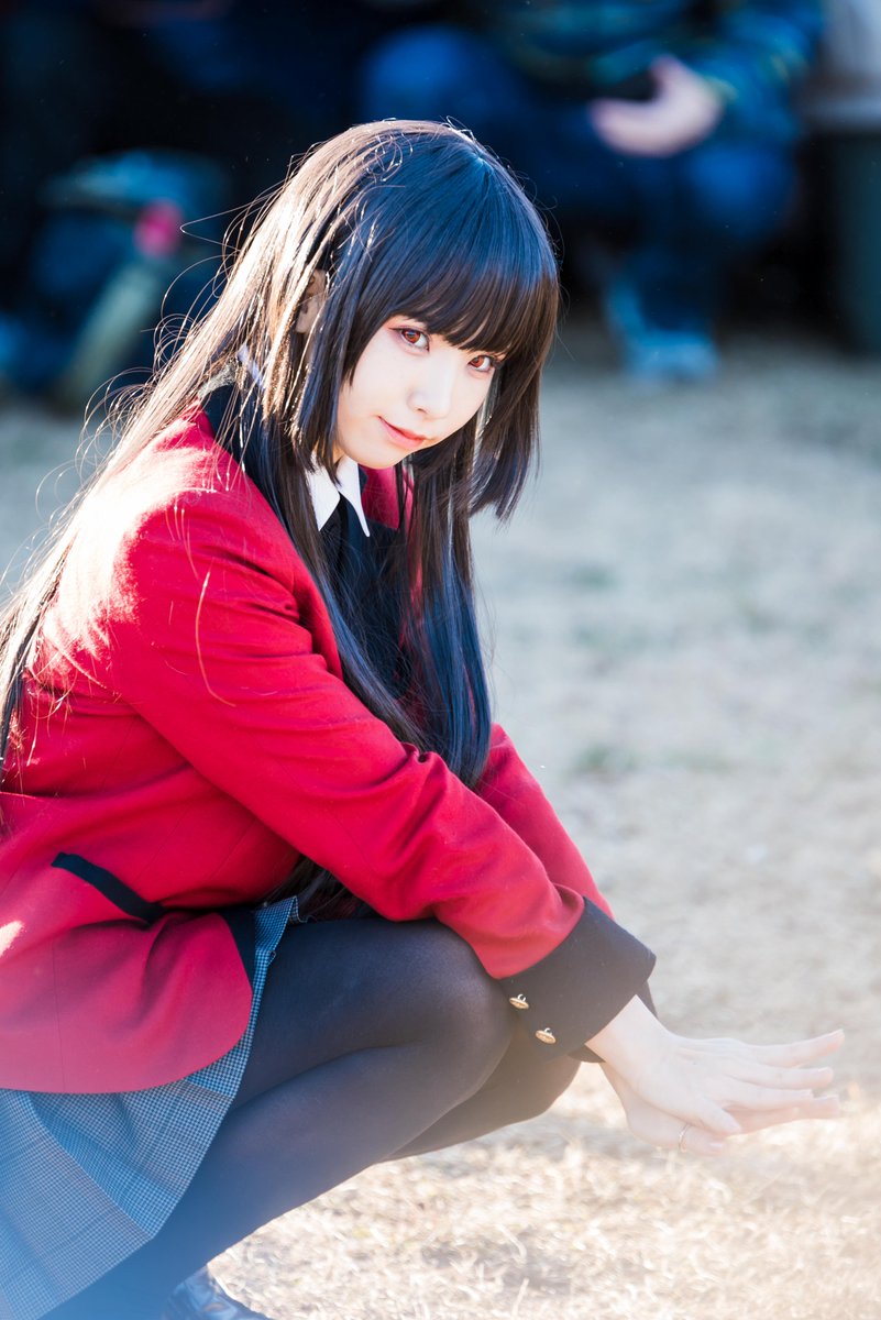 麗(うるは)＠🐢 on Twitter: "20171230 冬コミ2日目 えなこさん(@enako_cos)/賭ケグルイ 蛇喰夢子 #C93 #C93コスプレ…