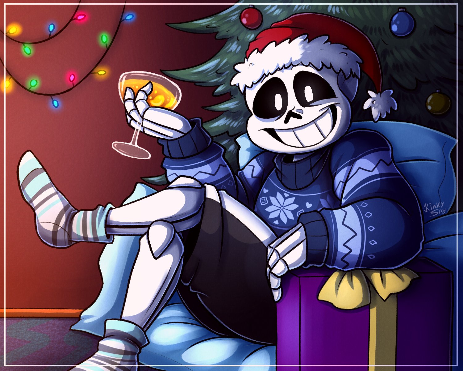 Undertale Sans Christmas Car Accident Did You Mean Sans Undertale