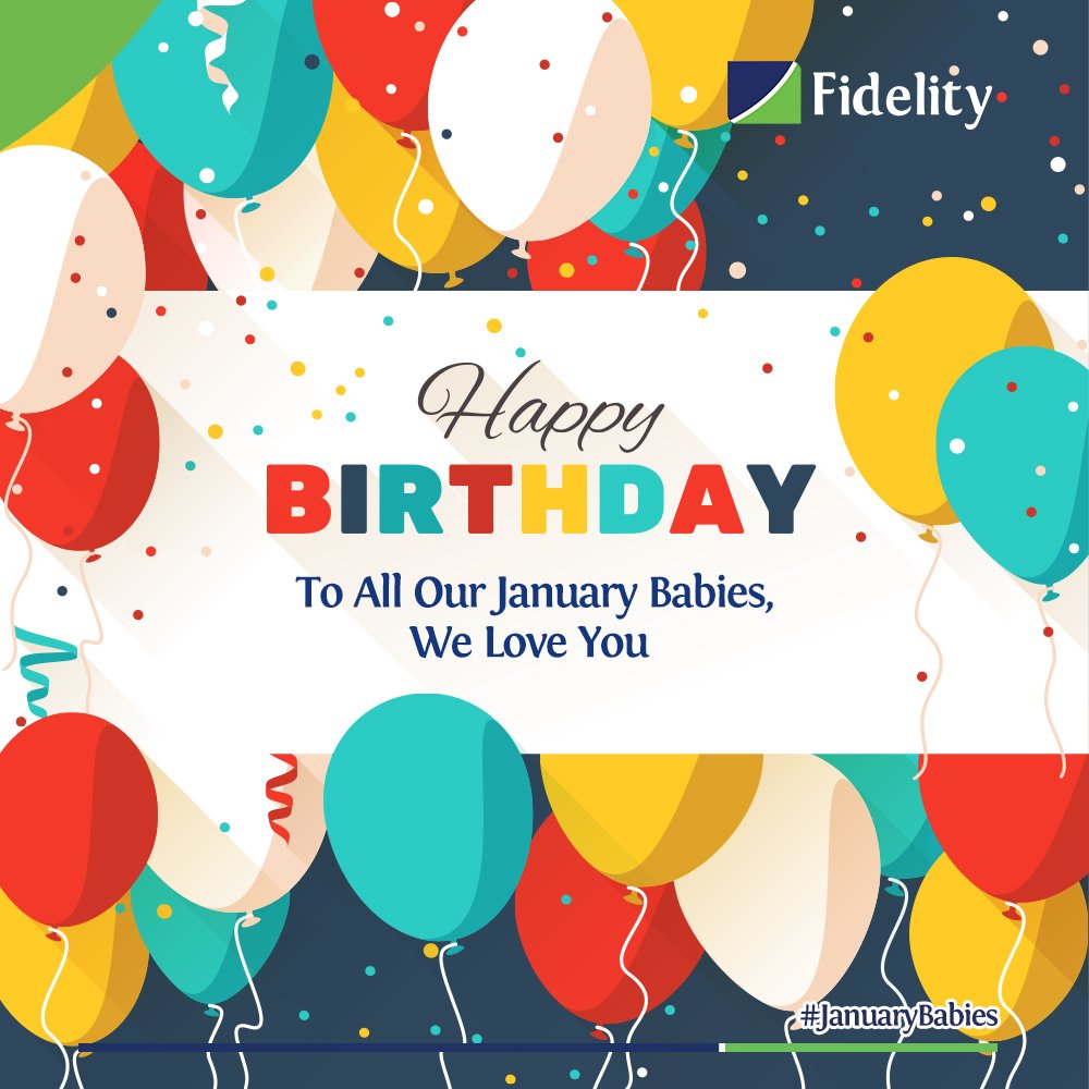 January Birthday Background