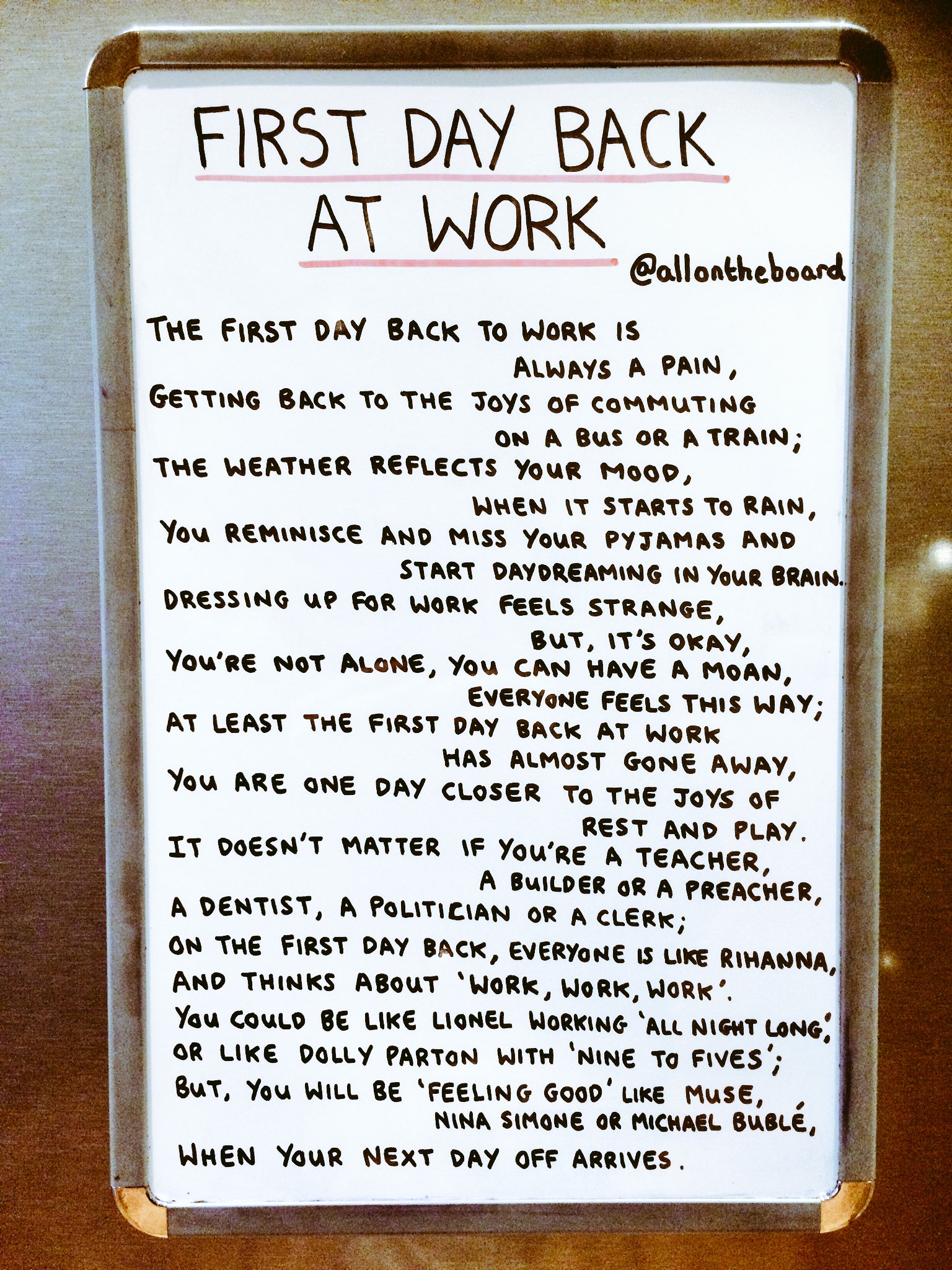 First Day Back To Work Quotes First Day Back At Work After Maternity