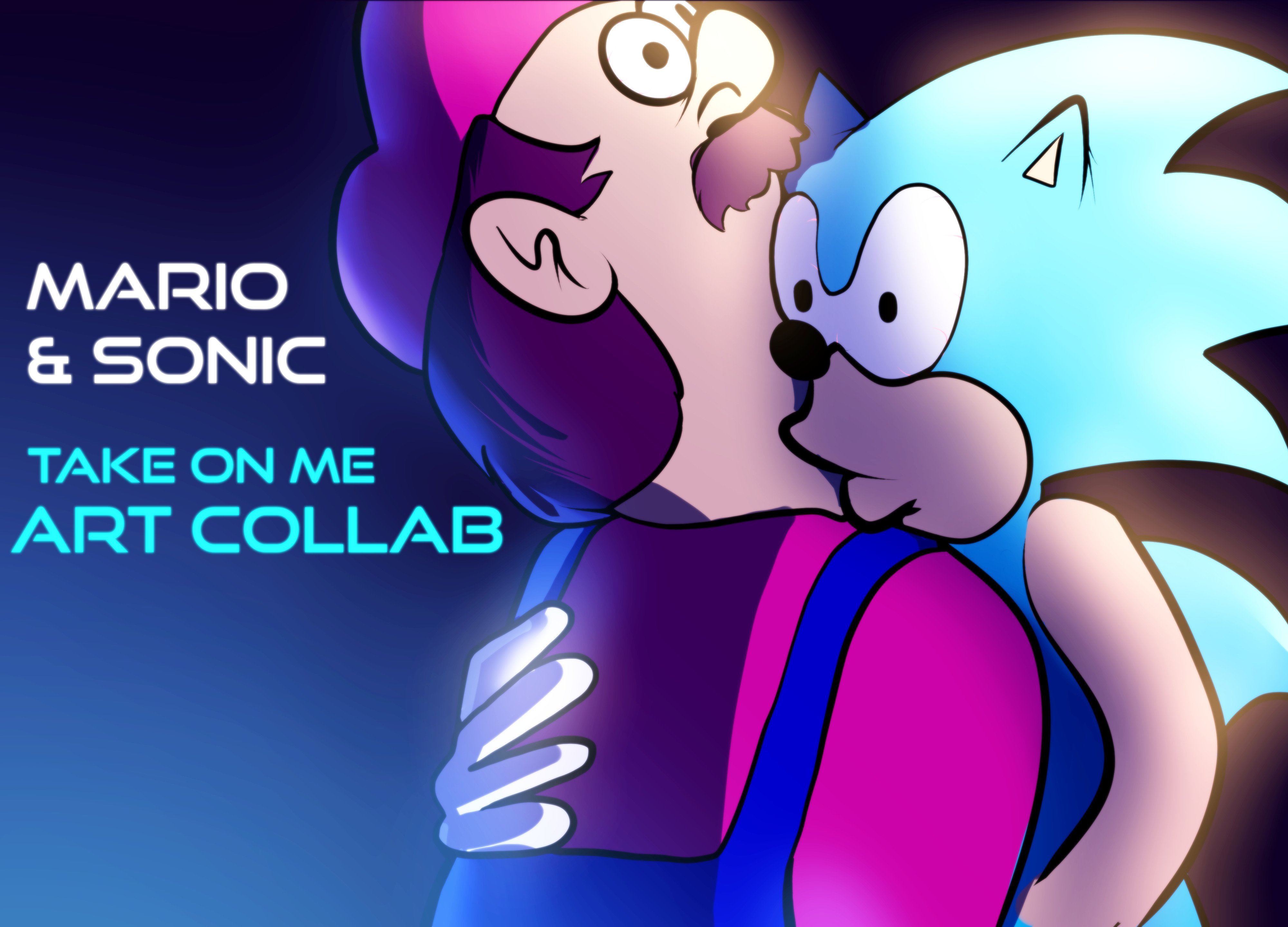 Mario X Sonic Kiss