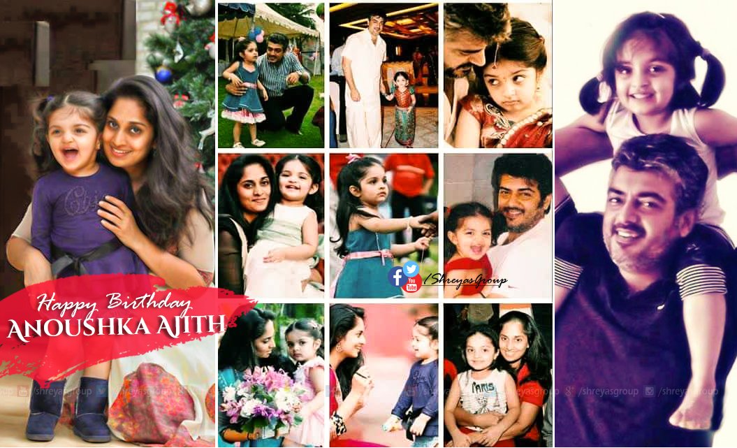 Ajith Shalini Baby Birthday Photos Ajith With His Family Follow Our