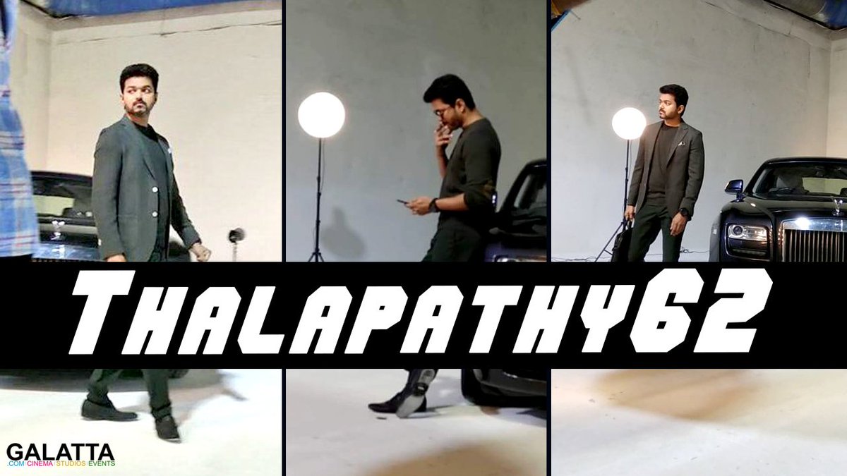 What we know from vijay's thalapathy 62 test photo shoot | Galatta