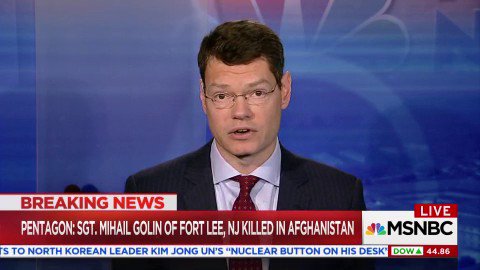 JUST IN: Sgt. Mihail Golin, of Fort Lee, NJ, was the first soldier to ...